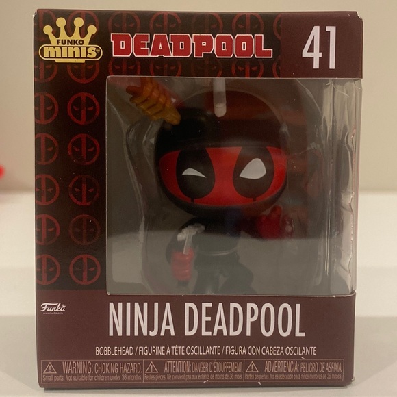 Funko | Toys | Funko Minis Deadpool Ninja Deadpool 4 3 Year Anniversary ...